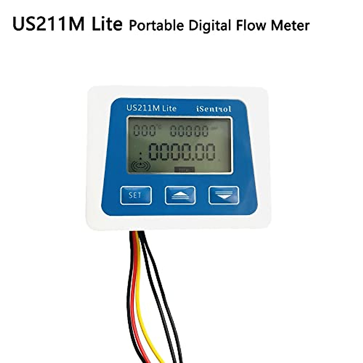 Digital Flow Meter 1-30L/min Water Flow Sensor NO Temperature Sensor Saier