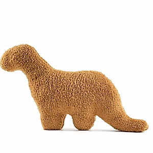 novpur Dion Nugget Pillow,Dino Chicken Nugget Pillow Plush Toy,Dinosaur Pillow for Home Decorations and Birthday Decorations,Creative Gift Ideas for Boys and Girls