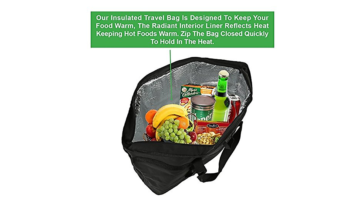 Lebogner Insulated Grocery Bag - 5 Gallon Capacity