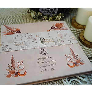 Chamich Baby Shop Chamich Oh Baby Memory Book, Boho Style Baby Photo Album, Gender Neutral Gift For Baby, Baby Photo Journal, Beige, 9 inches X 9 inches