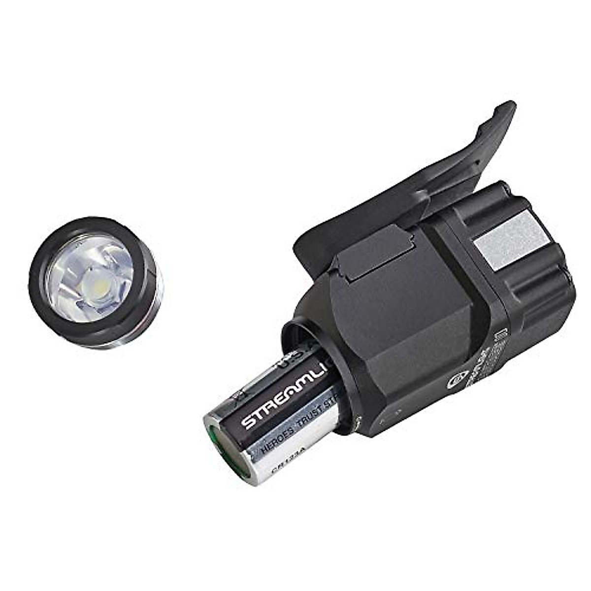 Streamlight 69333 Vantage II 350-Lumen Industrial Hard Hat Mount Light with Blue LED Tail Light, Black