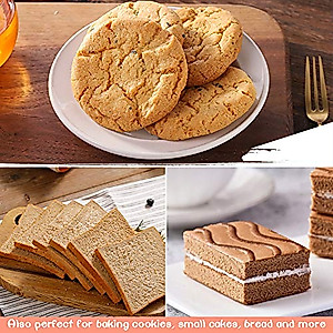 Square Patty Paper 5.5x5.5 Inch, Set of 300, Non Stick Patty Paper Sheets for Burger Press, Patty Serperate and Cake Baking,Freezing and Caramel Candy Wrappers