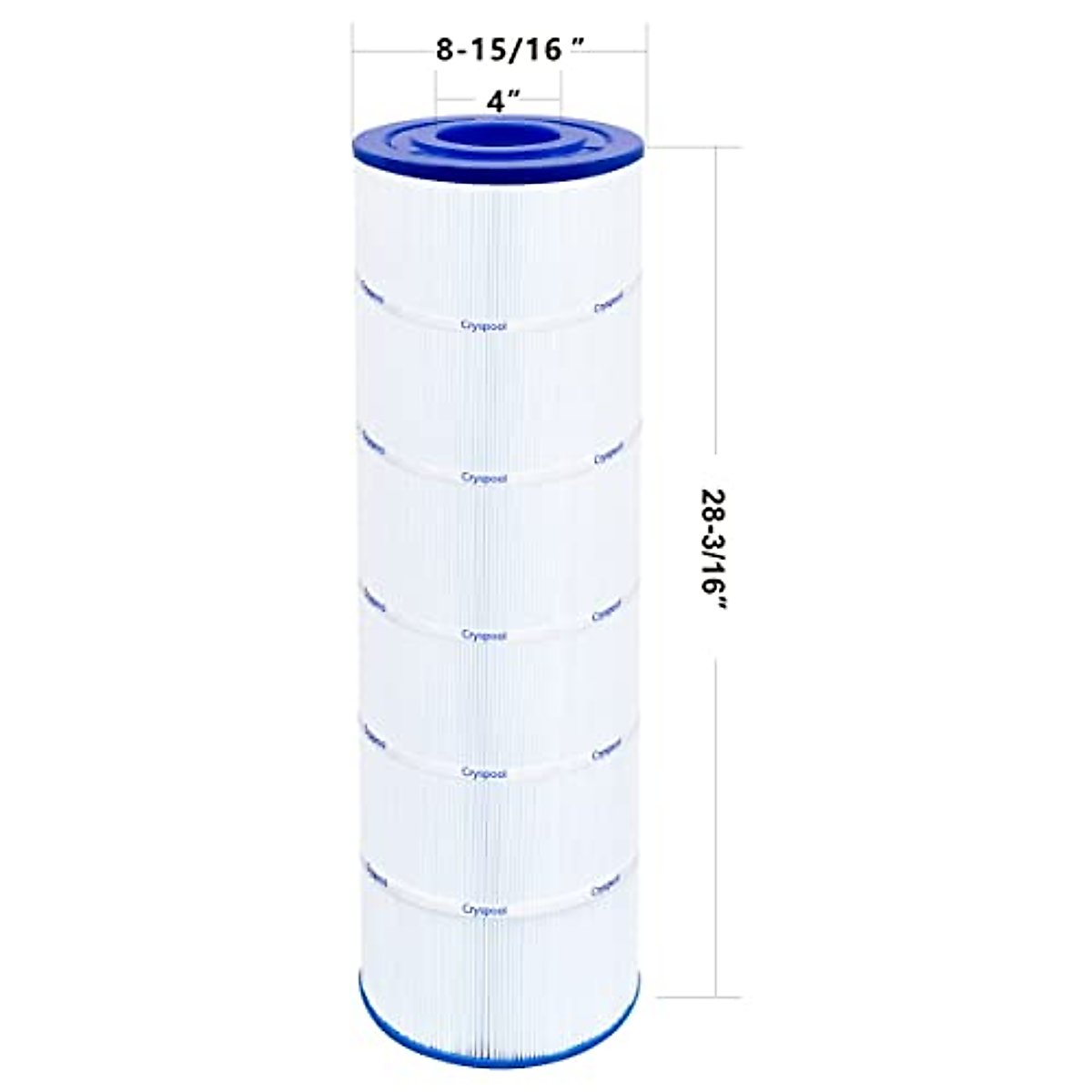 Cryspool Pool Filter Compatible with CX2020RE, PWWPC200,Pro Clean 200,817-0200P,CX1900RE，C-8420, FC-1211, 200sq.ft, 1 Pack
