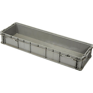LewisBins NXO4815-7GRAY ORBIS StakPak Long Box - 48x15x7-1/2" - Gray
