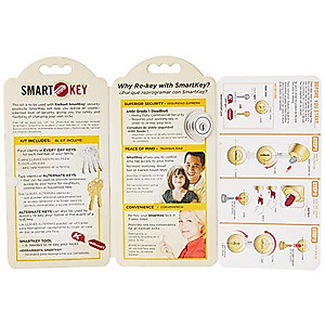 Kwikset 83262-001 SmartKey Re-keying Kit