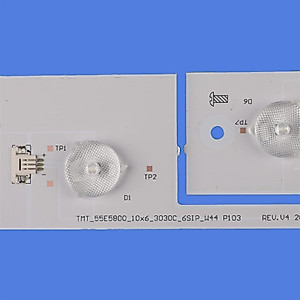 MYOBU 6v LED Backlight Strip 55inch TV TMT_55E5800_10X6_3030C_6S1P_W44 YHF-4C-LB5506-YH1 55FA3203 55FA3213 D55A561U B55A858U lightbar