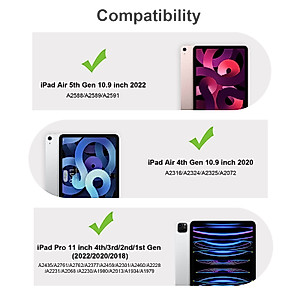 WESADN for iPad Air 5th Generation Case