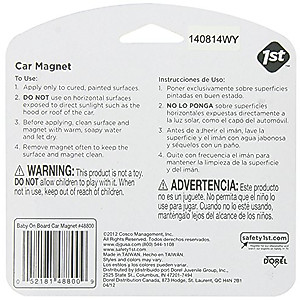 Safety 1st Baby On Board Sign Magnet