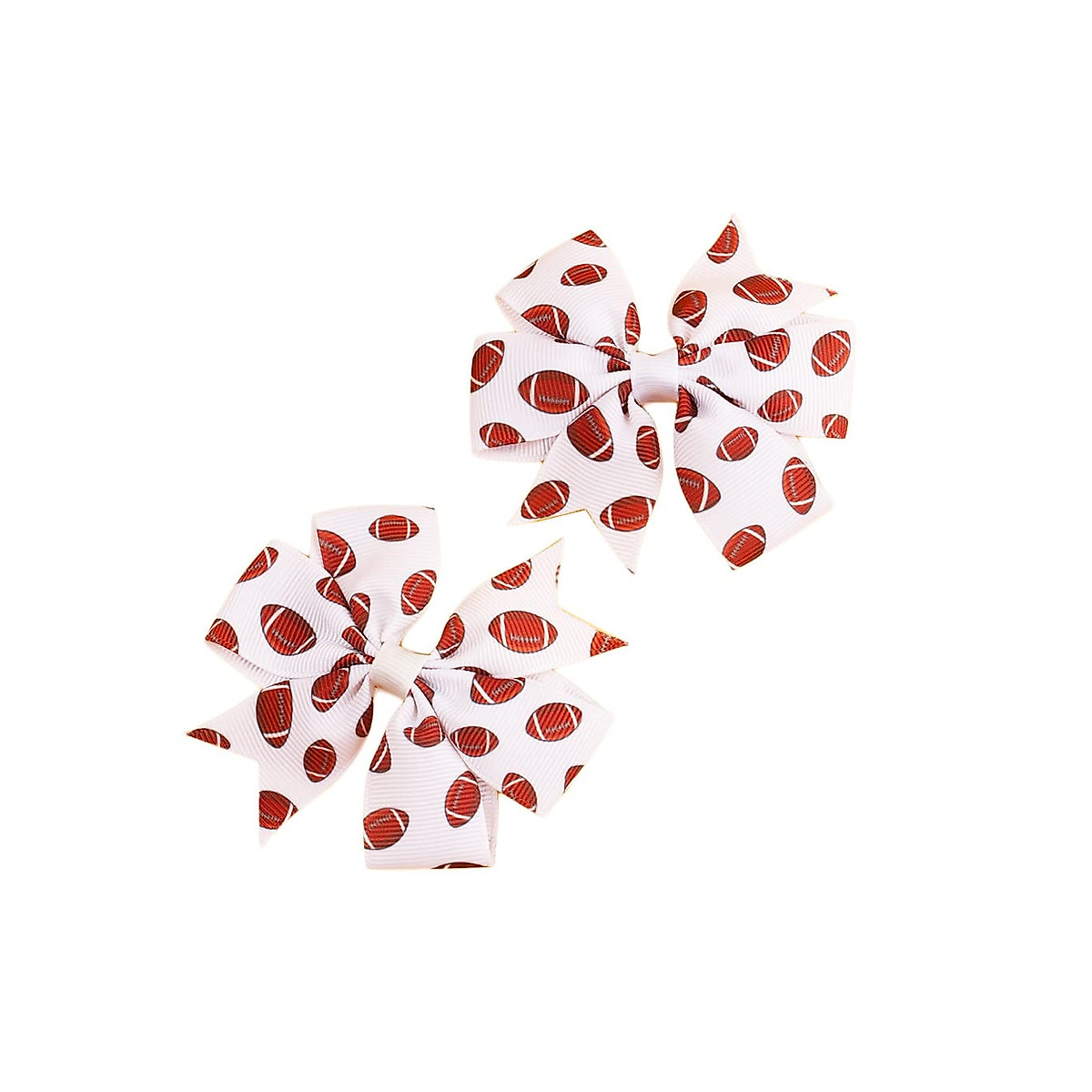 BBTDIN Baby Football Turban Headband, Football Bows Hair Band Bow for Baby Girl or Boy, 4 Inch, 5 Inch, Unisex, Sports, Hair Accessories