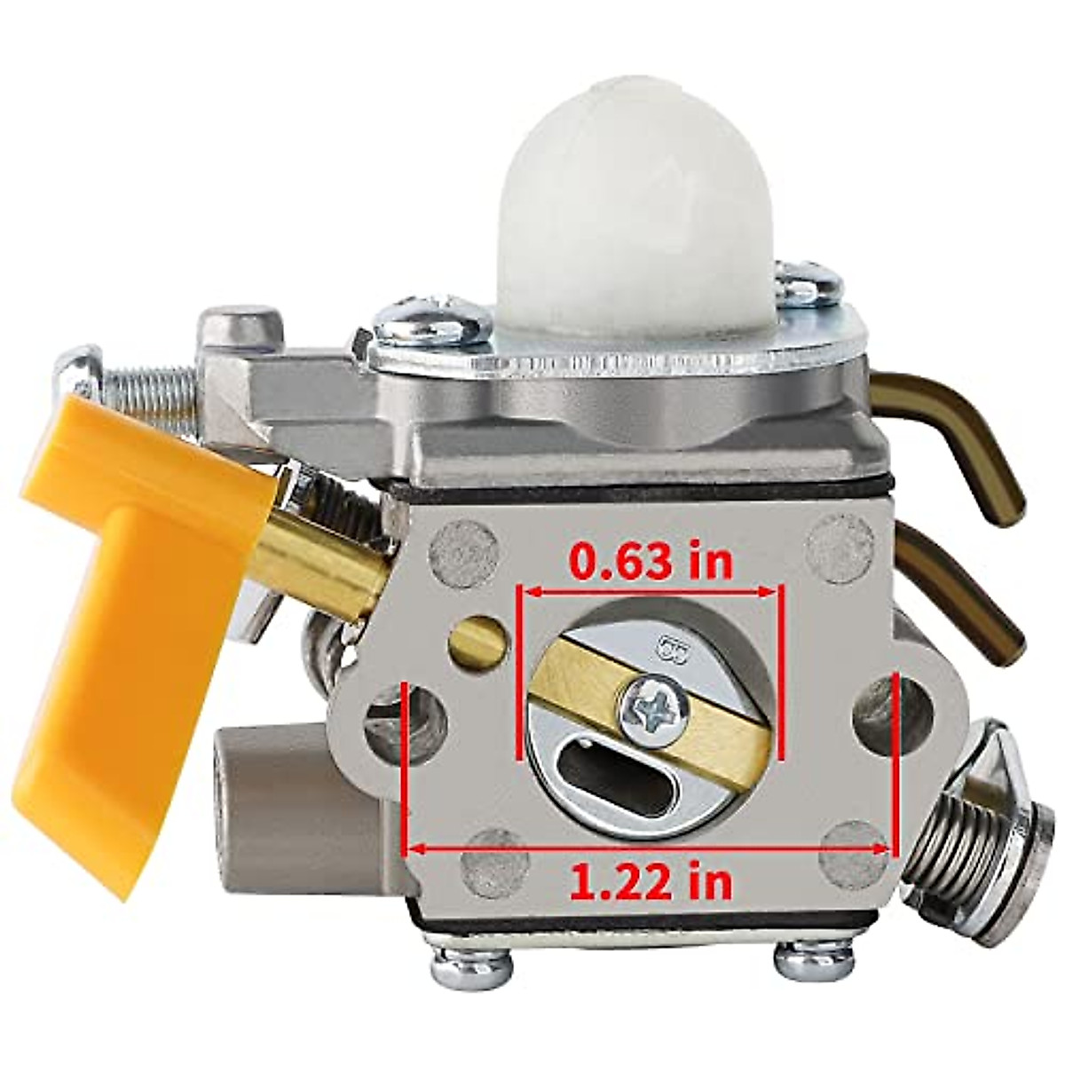 Ferilter CS26 Carburetor for Ryobi CS26 CS30 SS26 SS30 26cc Engine RY09050 RY09056 RY09053 RY28040 Weed Eater Trimmer Blower 308054043 308054077 Carburetor Replace for Homelite UT32650 UT32601A