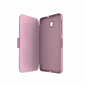 Speck Products Balancefolio Metallic, Samsung Tab A 8.0" Case and Stand, Lace Pink/Peony Pink/Slipper Pink
