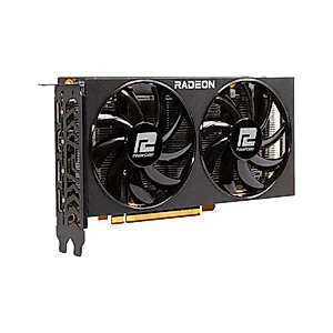 PowerColor Fighter AMD Radeon RX 6600 Graphics Card with 8GB GDDR6 Memory