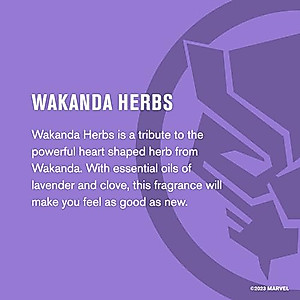 Every Man Jack Body Wash - Marvel Black Panther | 16.9-fl oz Twin Pack - 2 Bottles Included | Naturally Derived, Parabens-free, Pthalate-free, Dye-free, and Certified Cruelty Free