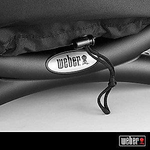 Weber Q 1000 Series Bonnet Grill Cover, Heavy Duty and Waterproof