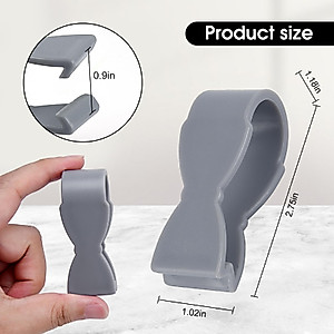 Towel Clips for Kitchen (4 Pack) Keeps Towel from Falling，Stove Towel Clip，Dishwasher Towel Clip，Stove Towel Clip，Oven Towel Clip，Refrigerator Towel Clip，No More Towels on The Floor