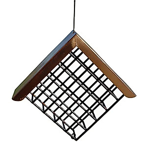 C&S Hanging Suet Basket w/Roof 14.4 Ounces