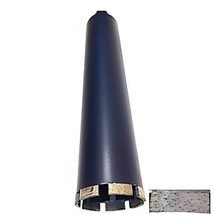 DPT 1 7/8 Inch Wet Diamond Core Drill Bit Hole Saw for Concrete and Asphalt, 1-7/8" Diameter x 16" Length