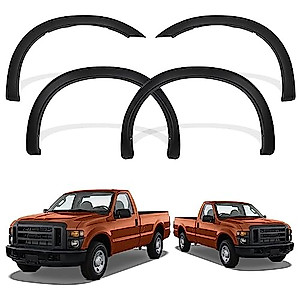 AWPWAY 4pcs Fender Flares Front Rear Matte Black Plastic Bolts Pocket Rivets Screws Style E161778HK01CP,Fast delivery,excellent service