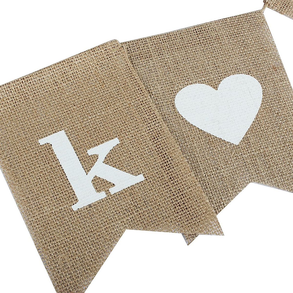 Burlap Thank You Banner for Wedding Birthday Bridal Shower Baby Shower Decorations Rustic Thanksgiving Sign