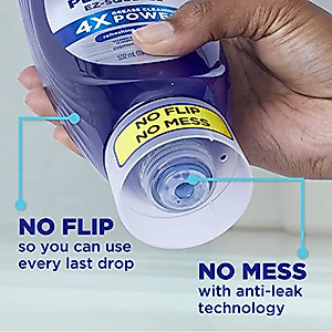 Dawn Dish Soap Squeeze Bottle, EZ-Squeeze Dawn Dishwashing Liquid,Dawn Platinum Dish Soap Liquid,Dish Washing Liquid+Non-Scratch Sponges for Dishes,Refreshing Rain,Includes 3x18oz Bottles+2 Sponges