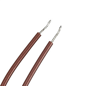 uxcell N.C. Recessed Wired Security Window Door Contact Sensor Alarm Magnetic Reed Switch Brown RC-36 2pcs