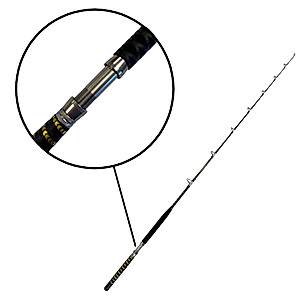EatMyTackle Intimidator - 6ft. 10in. Fishing Rod | 30-50 lb. Heavy/Fast Action