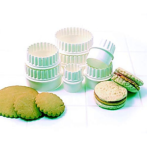 Norpro Deluxe 7-Piece Cutter Set, White