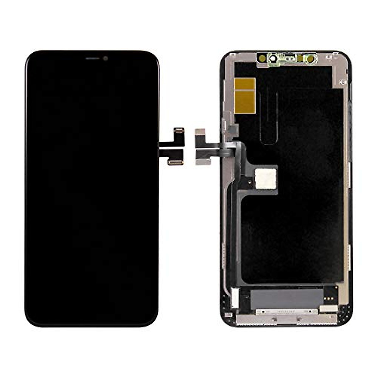 Ace Tech Cellular LCD Screen Replacement Compatible with iPhone 11 Pro Max 6.5 inch (Model A2161, A2220, A2218) 3D Touch Screen Display Digitizer Frame Assembly Repair Kit with Repair Tools