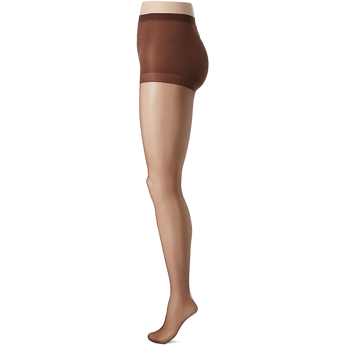 L'eggs Women's Silken Mist Control Top Panty Hose, Coffee 1-pack, Queen US