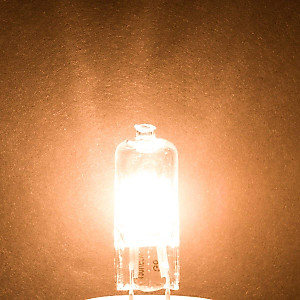 Deezio Xenon 20w g8 120 Volt Bulbs 20 Watt 120V T4 Light Bulbs JCD 190 Lumen, Pack of 10