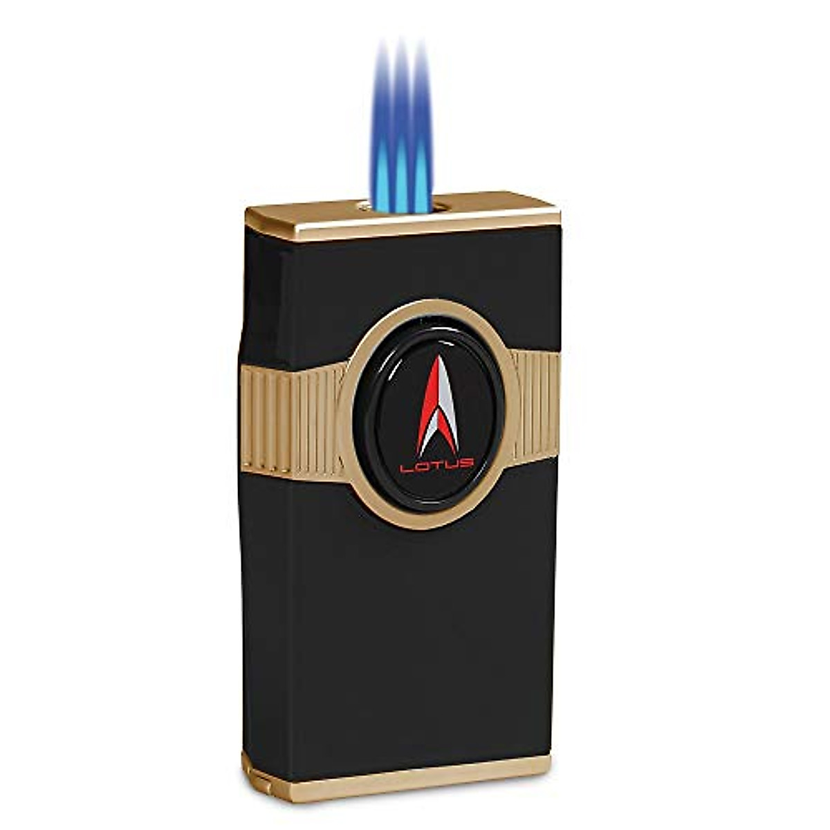 FB JEWELS Solid Barracuda Serrated 80 Rg Cigar Cutter - Chrome and Black