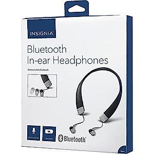Insignia - NS-CAHBTEB02 Wireless In-Ear Headphones - Black
