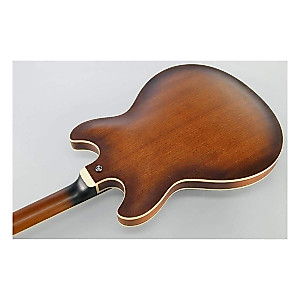 Ibanez AS53TF Electric Guitar, Trans Finish Brown