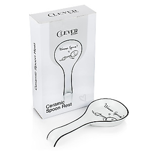 Spoon Rest for Stove Top - Coffee Spoon Holder, Stove Cooking Spoon Holder, Coffee Spoon Rest, Ceramic Funny Spoon Rest, Cute Spoon Rest, Cool and Funny Housewarming Gifts, Kitchen Spoon Rest