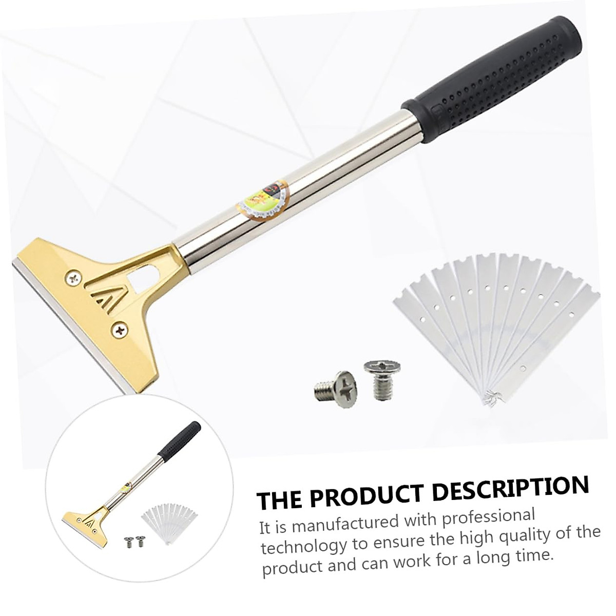 PRETYZOOM Cleaning Blade Beauty Grout Tool Drywall Scraper Stove Cleaning Putty Wall Scraper Blades Hand Tools Metal Scraper Tool Cleaning Scraper Sticker Aluminum Alloy Cosmetic Grouting