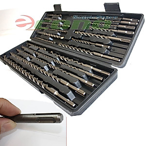 20 Pc Sds Plus Rotary Hammer Drill Bits Set Fit Hilti Bosch Dewalt & Milwaukee