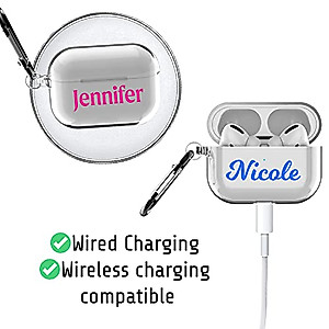 MARBLEFY Customized AirPods Pro case with Keychain