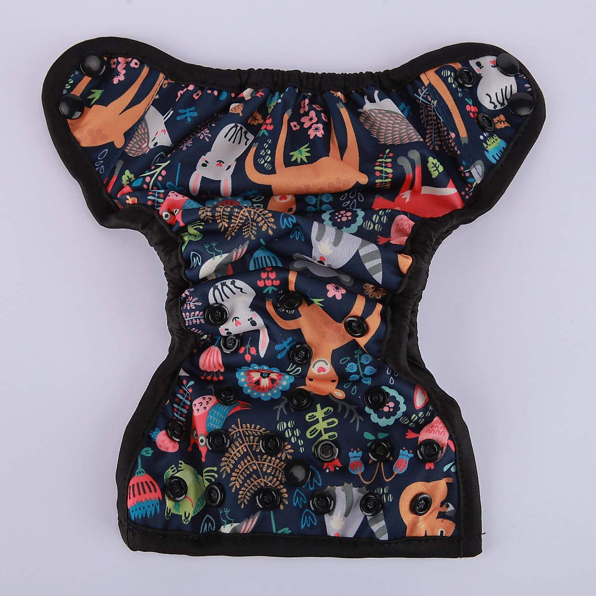 Sigzagor Newborn Baby Diaper Nappy Cover 8lbs-10lbs (Deers Rabbits)