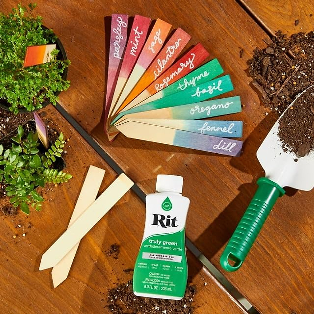 All-Purpose Liquid Dye, 8 Fl Oz, Truly Green