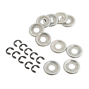 Hicello 10 Sets Clutch Drum Washer, Clutch Washer and E-Clip Kit Replacement for STIHL 017 018 021 023 025 MS170 MS180 MS230 MS210 MS250 9460 624 0801/0000 958 1022