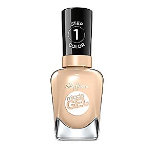 Sally Hansen Miracle Gel Nail Polish, Shade Bare Dare 119 (Packaging May Vary)