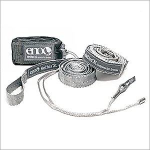 ENO, Eagles Nest Outfitters Helios XL Ultralight Hammock Straps Suspension System with Storage Bag, 300 LB Capacity, 13'5" x 1"