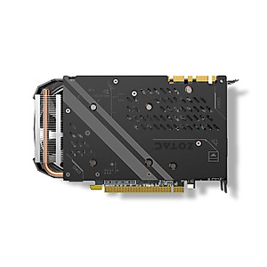 ZOTAC GeForce GTX 1080 Mini 8GB GDDR5X VR Ready Gaming Graphic Card, DisplayPort 1.4, 1x HDMI 2.0, Dual-link DVI (ZT-P10800H-10P)