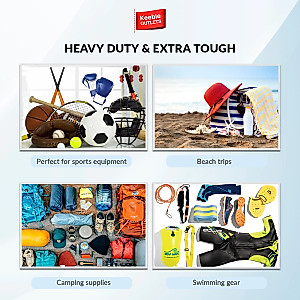 Keeble Outlets Vizari Soccer Ball Bag for Coaches and Players | Sports Equipment Bag or Beach Bag with Shoulder Strap | 30 * 40 inches Large Mesh Bag for Equipment Storage, Soccer Balls