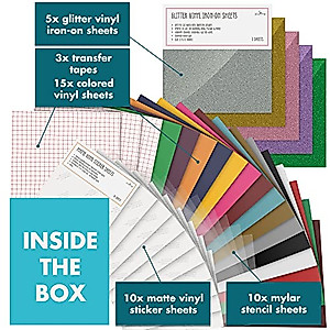 The Ultimate Accessories Bundle for Cricut Makers and All Explore Air - The Perfect Bundle/Tool Kit for Beginners, Pros and Skilled Crafters - Instantly Create Amazing Crafting Projects