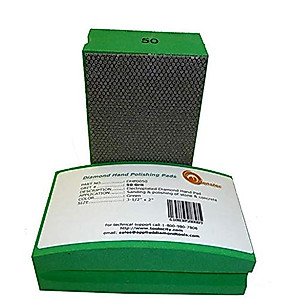 Toolocity DHPSET Diamond Hand Polishing Pads for Stone