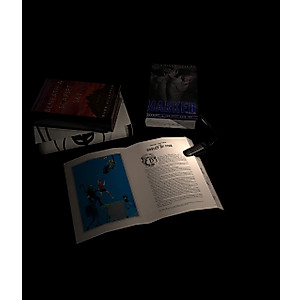 ZYK Book Light, 12 LED USB Rechargeable Reading Light with 3-Level Brightness for Eye Protection Night Reading Lamp