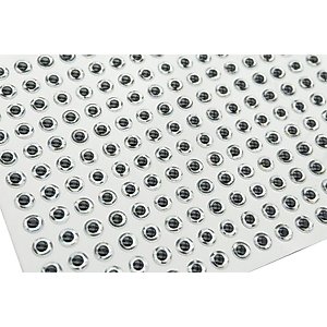 90pcs 14mm Silver 3D Holographic Fishing Lure Eyes 3D Lure Eye 3D Soft Eye 3D Holographic Lure Eye Fly Tying, Jigs, Crafts