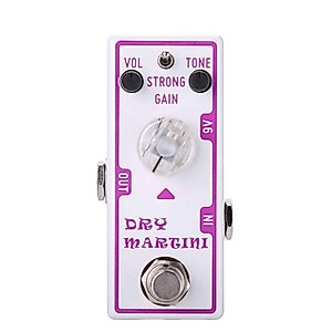 Tone City DRY Martini Overdrive Powerful Direct Response Player Favorite Your Tone City Connection!