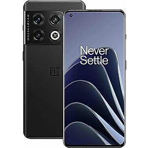 OnePlus 10 Pro 5G Dual-SIM 256GB ROM + 12GB RAM (GSM Only | No CDMA) Factory Unlocked 5G Smartphone (Volcanic Black) - International Version